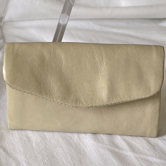 HOBO | Bags | Hobo Womens Lacy Trifold Wallet In Bone | Poshmark
